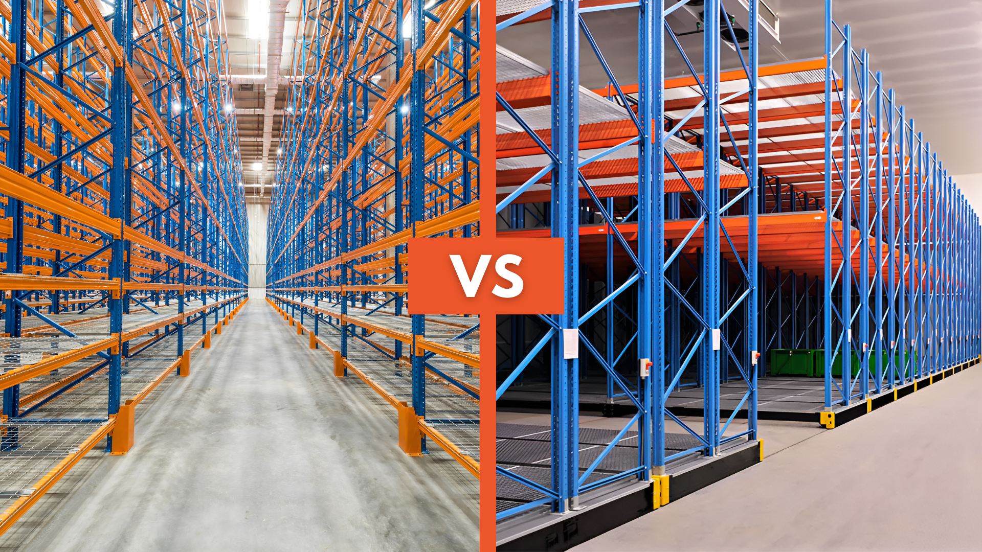 VNA (Very Narrow Aisle) Racking vs. Mobile Racking